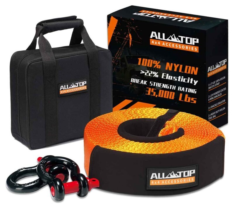 Top Rated 14 Best Tow Straps Reviewed